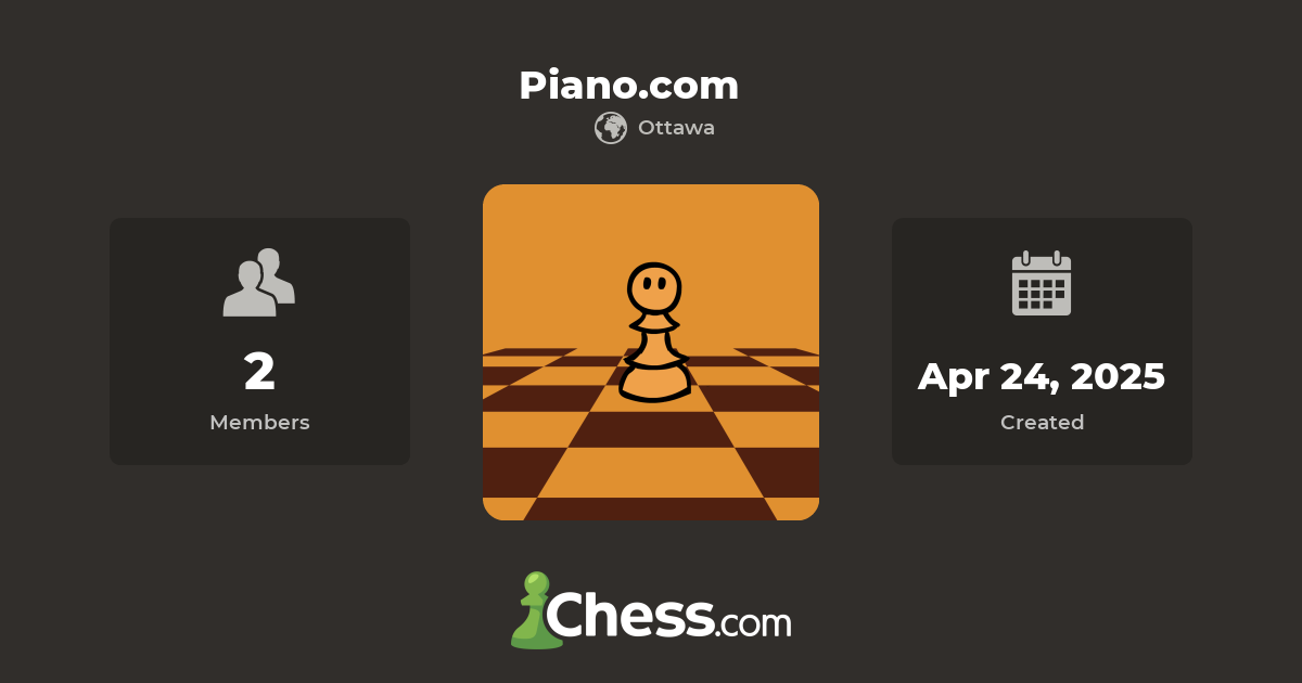 Piano.com - Chess Club - Chess.com