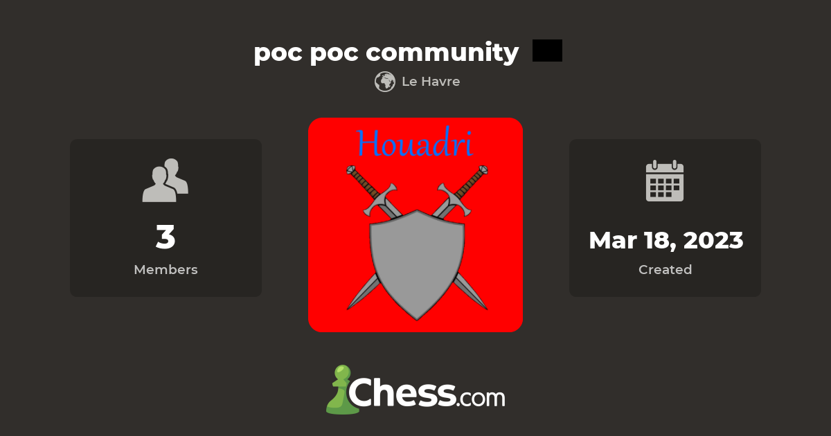 poc poc community - Chess Club - Chess.com
