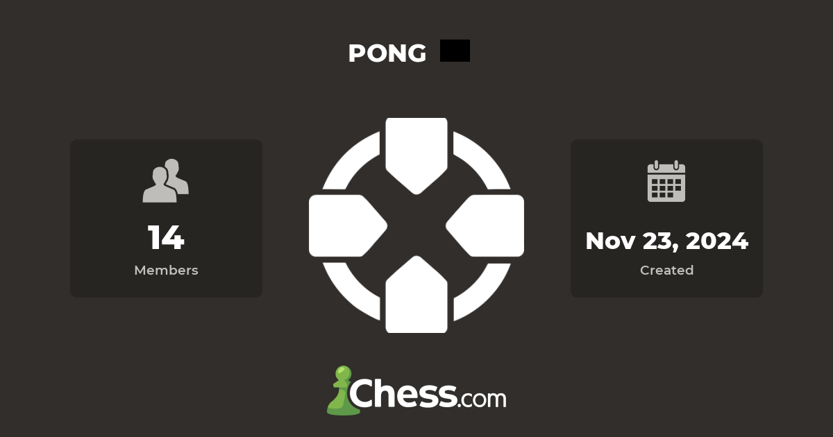 PONG - Chess Club - Chess.com