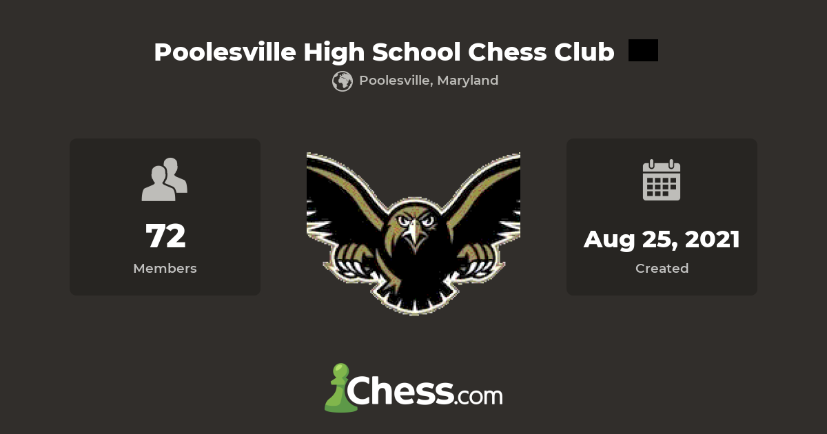 Poolesville High School Chess Club - Chess Club - Chess.com