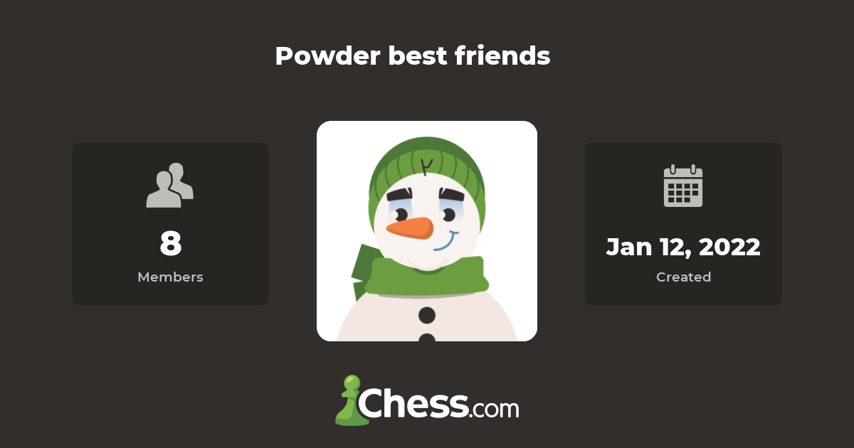 Powder best friends - Chess Club - Chess.com
