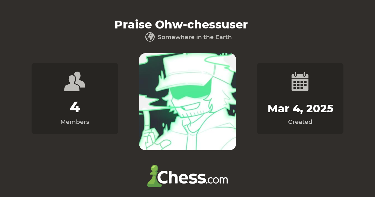 Praise Ohw-chessuser - Chess Club - Chess.com
