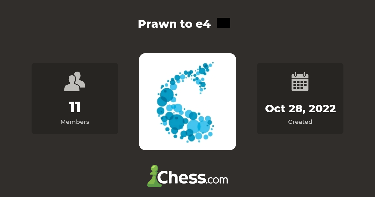 Prawn to e4 - Chess Club - Chess.com