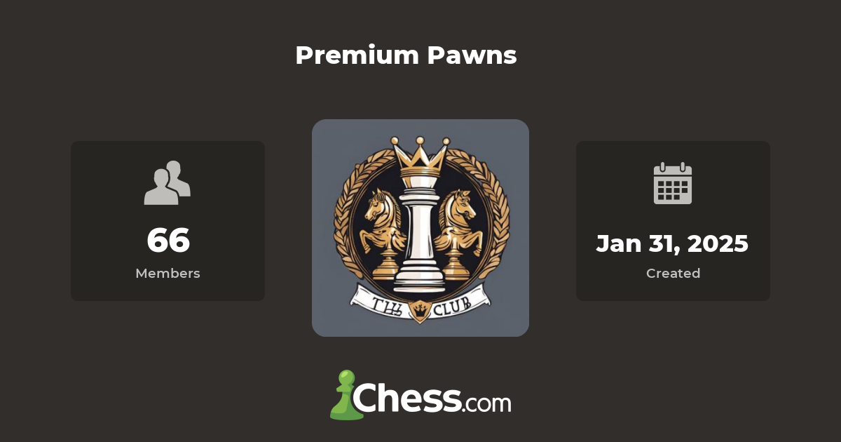 Premium Pawns - Chess Club - Chess.com