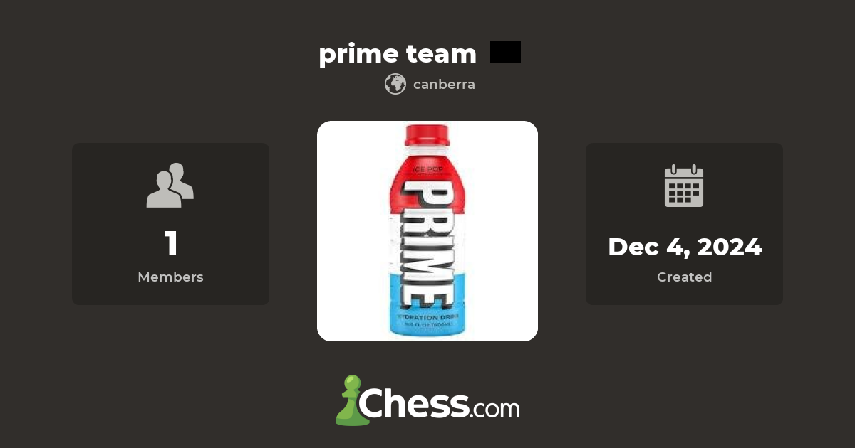 prime team - Chess Club - Chess.com