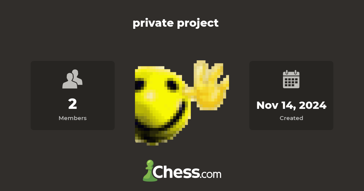 private project - Chess Club - Chess.com