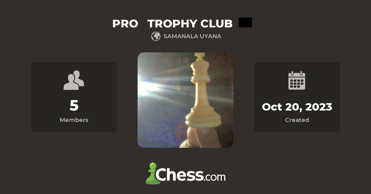 PRO TROPHY CLUB - Chess Club - Chess.com