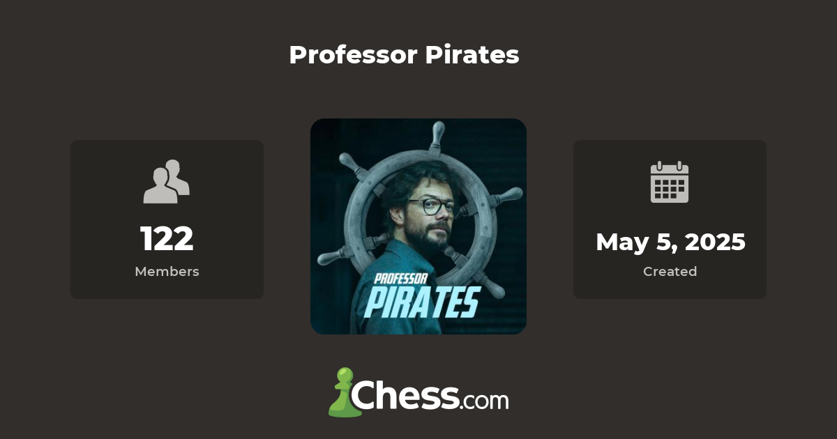 Professor Pirates - Chess Club - Chess.com