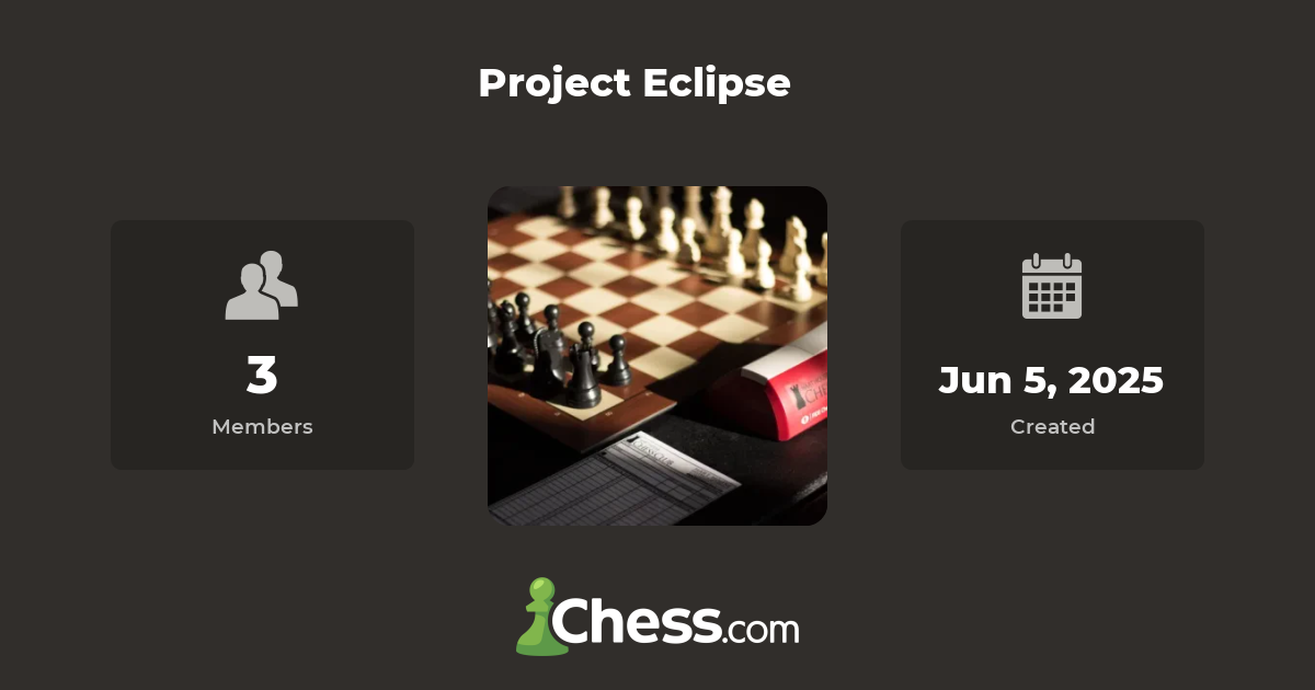 Project Eclipse - Chess Club - Chess.com