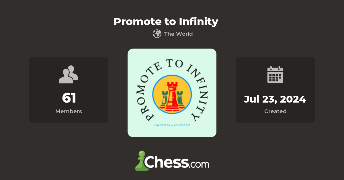 Promote to Infinity - Chess Club - Chess.com