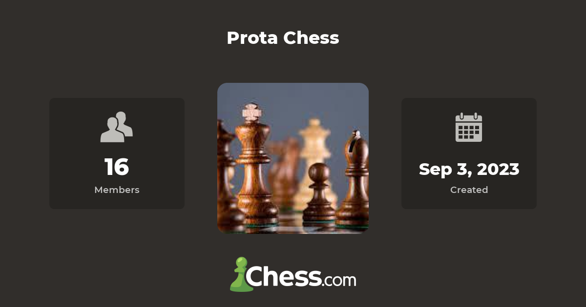Prota Chess - Chess Club - Chess.com