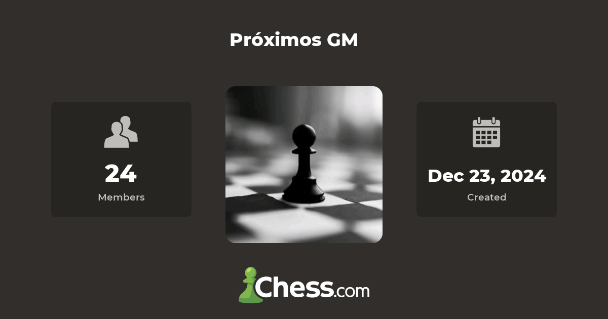 Próximos GM - Chess Club - Chess.com