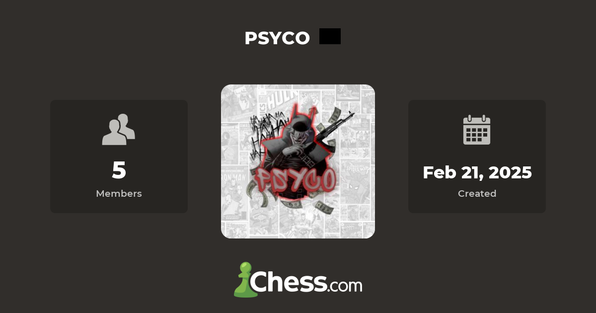 PSYCO - Chess Club - Chess.com