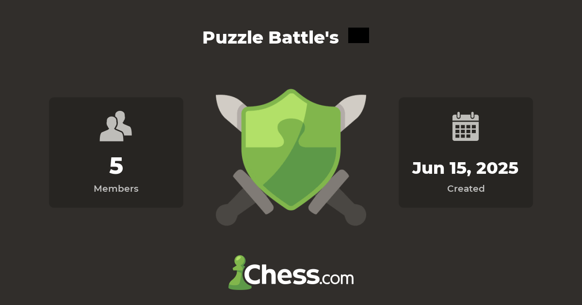 Puzzle Battle's - Chess Club - Chess.com