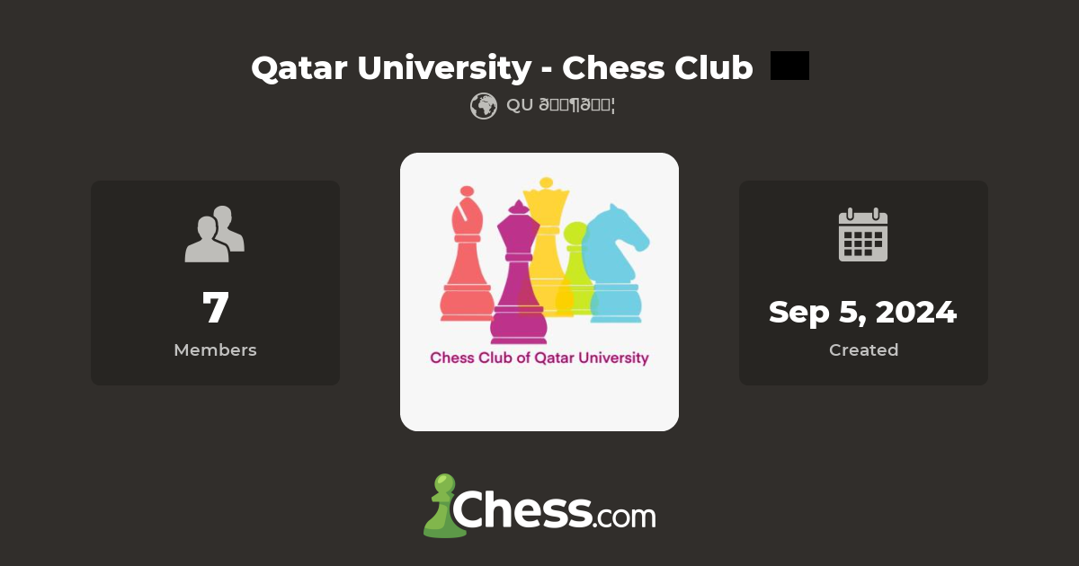Qatar University - Chess Club - Chess Club - Chess.com