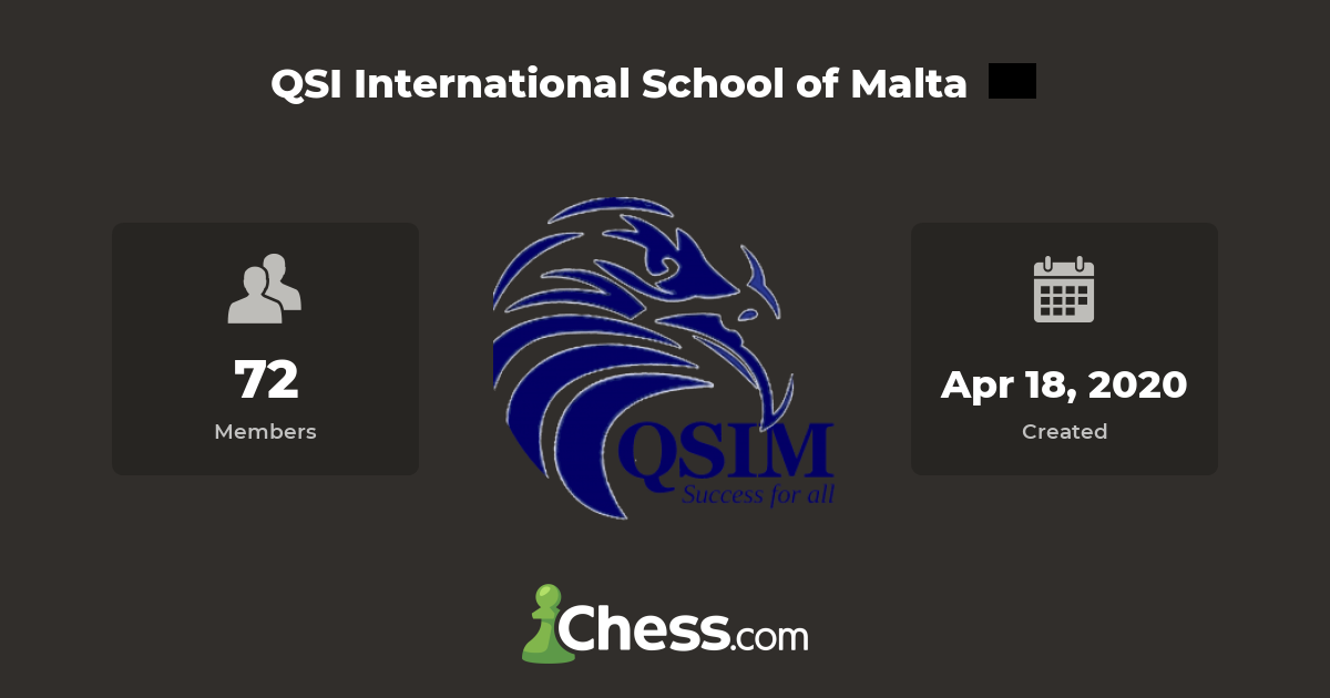QSI International School of Malta - Chess Club - Chess.com