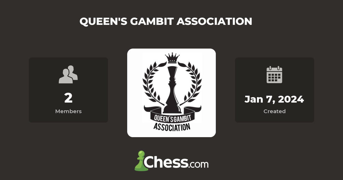 QUEEN'S GAMBIT ASSOCIATION - Chess Club - Chess.com