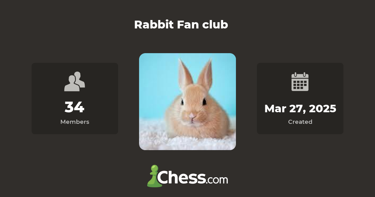 Rabbit Fan club - Chess Club - Chess.com