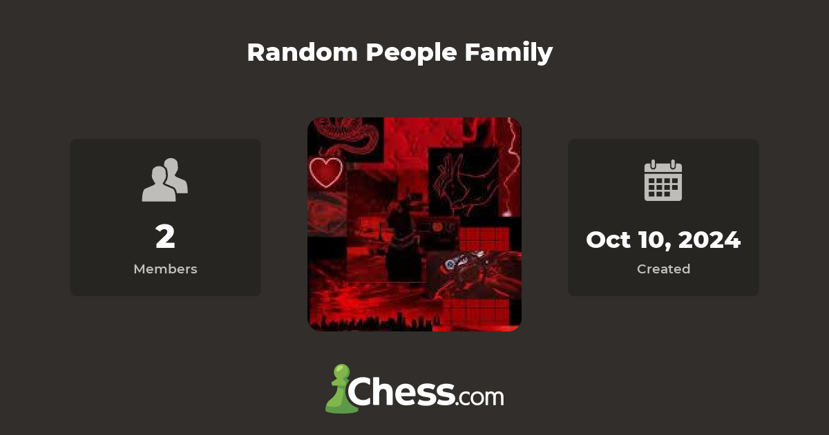 Random People Family - Chess Club - Chess.com