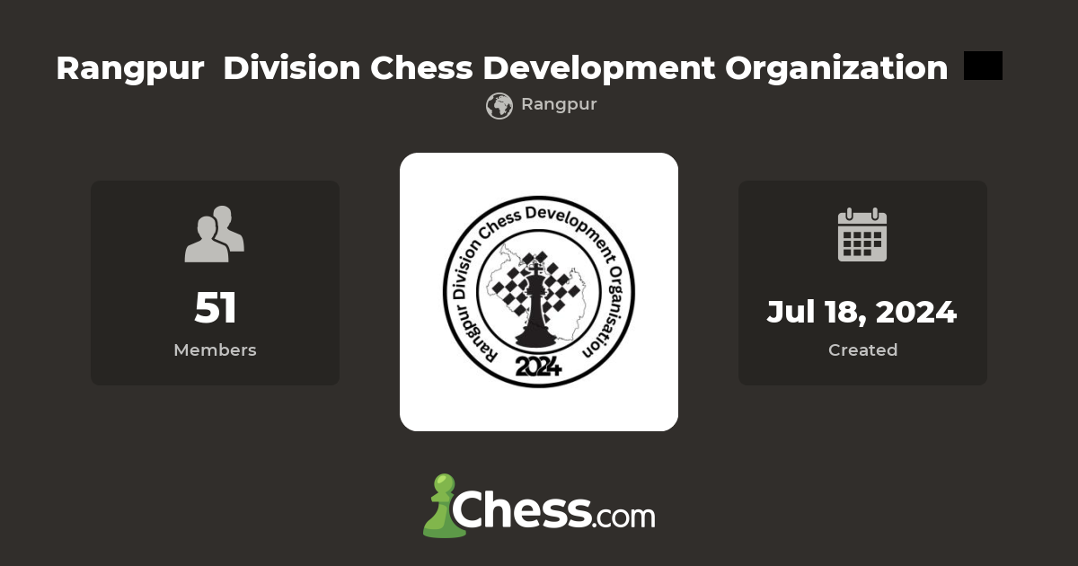 Rangpur Division Chess Development Organization - Chess Club - Chess.com