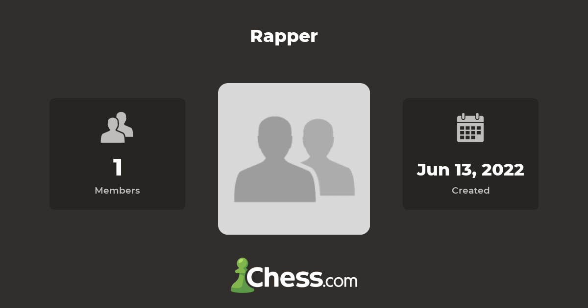 Rapper - Chess Club - Chess.com