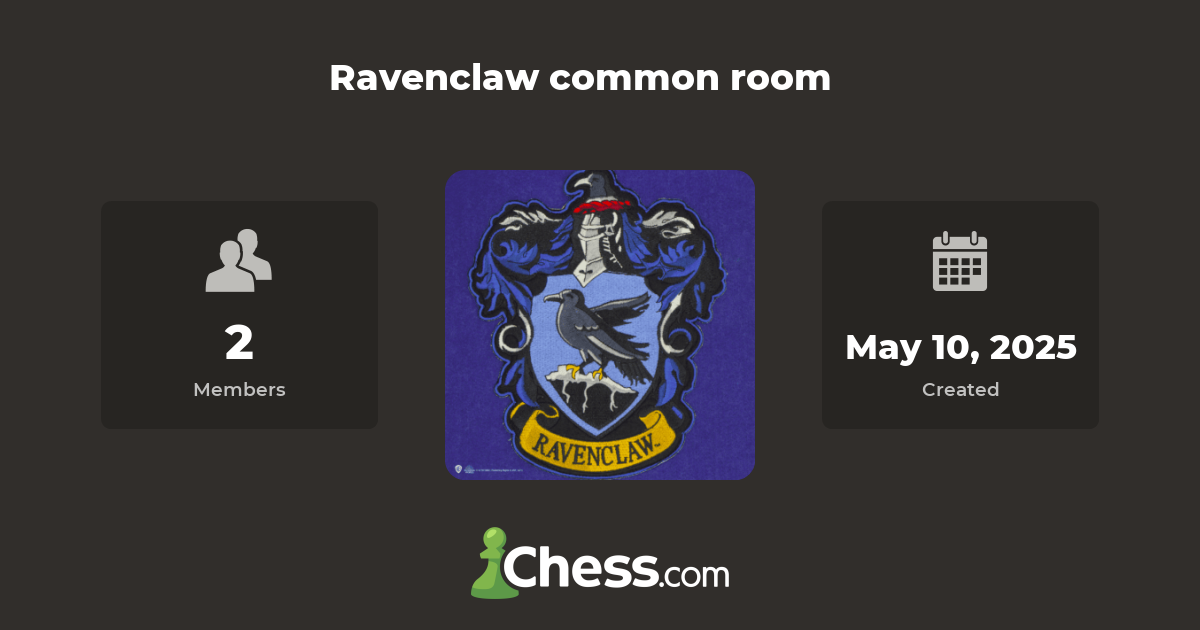 Ravenclaw common room - Chess Club - Chess.com