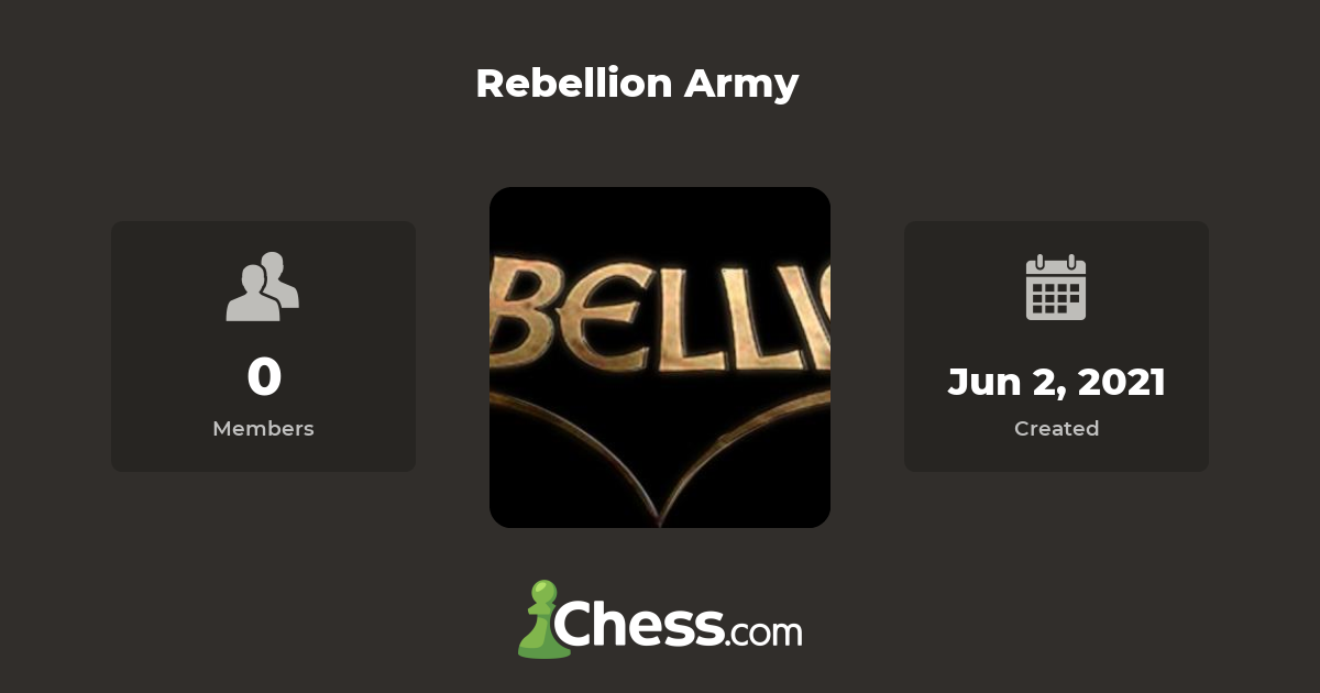 Rebellion Army - Chess Club - Chess.com