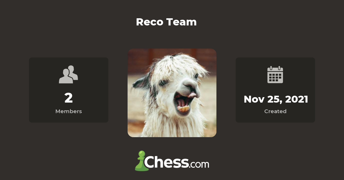 Reco Team - Chess Club - Chess.com