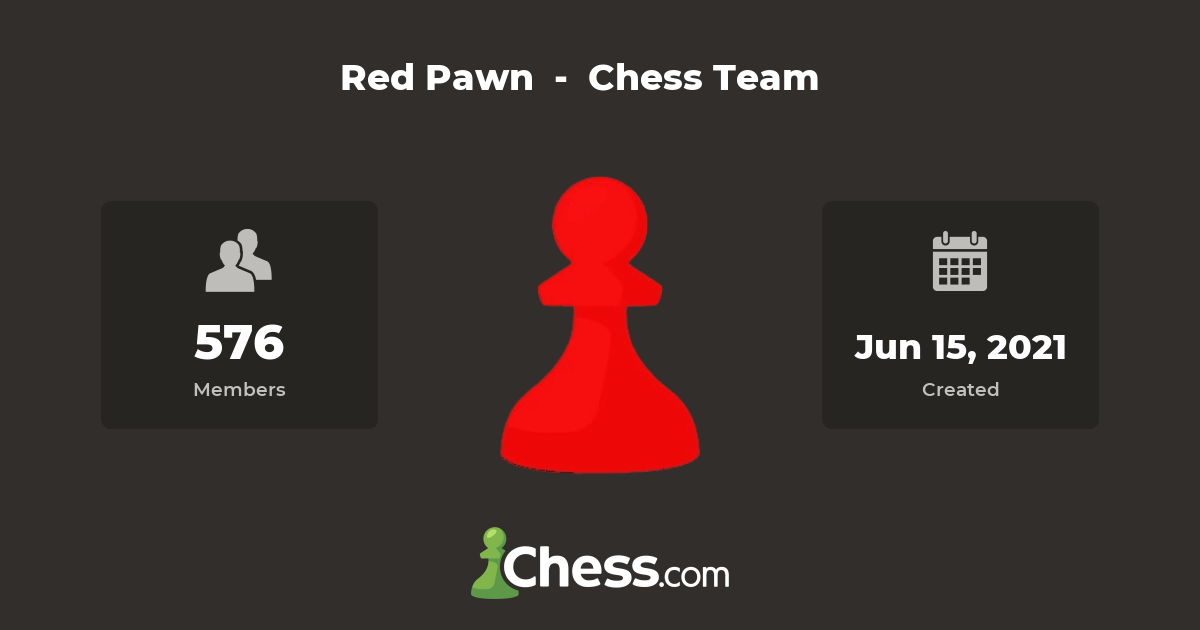 Red Pawn - Chess Team - Chess Club - Chess.com