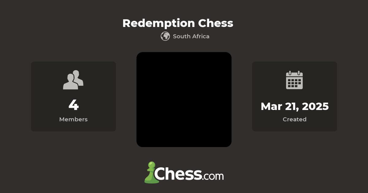 Redemption Chess - Chess Club - Chess.com