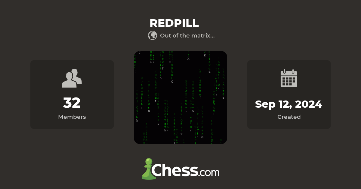 REDPILL - Chess Club - Chess.com