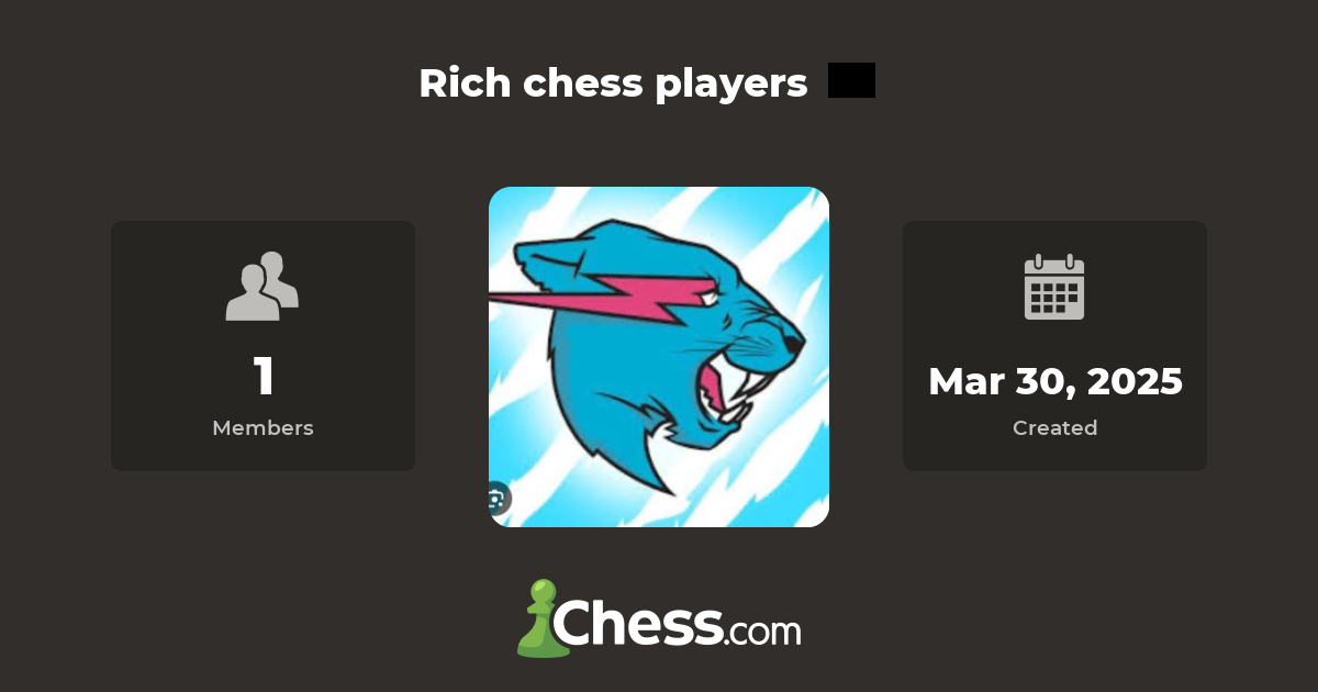 Rich chess players - Chess Club - Chess.com