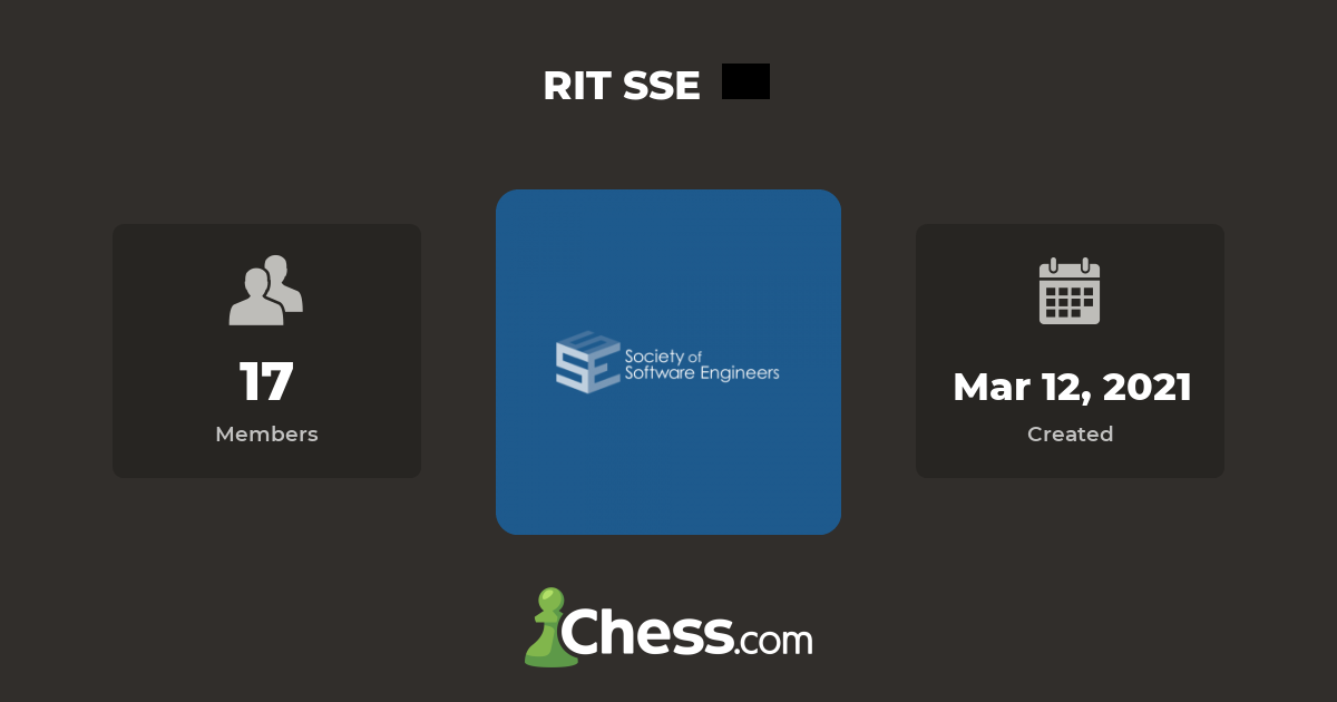 RIT SSE - Chess Club - Chess.com