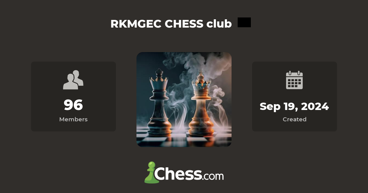 RKMGEC CHESS club - Chess Club - Chess.com