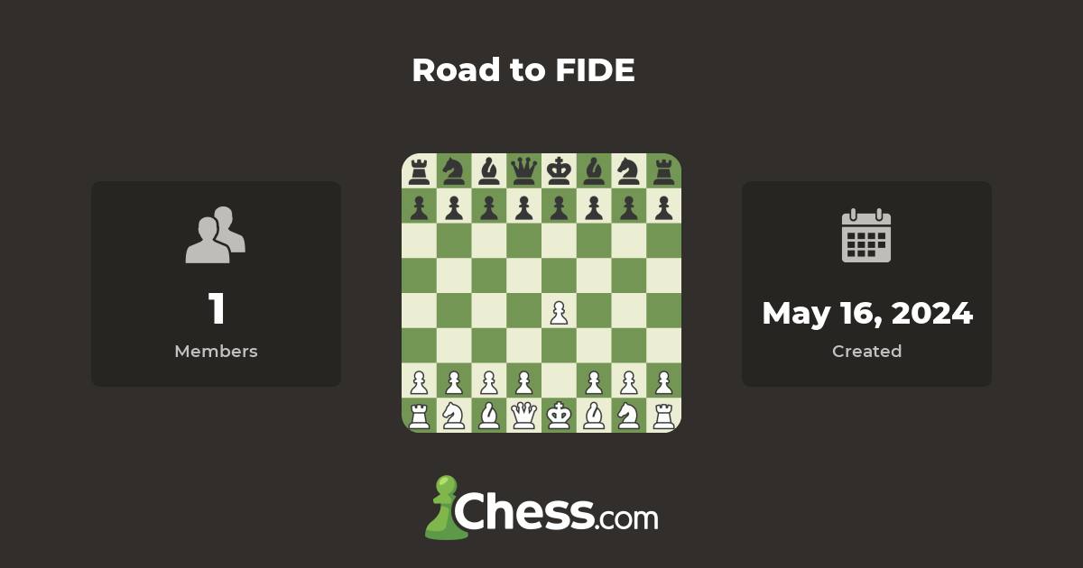 Road to FIDE - Chess Club - Chess.com