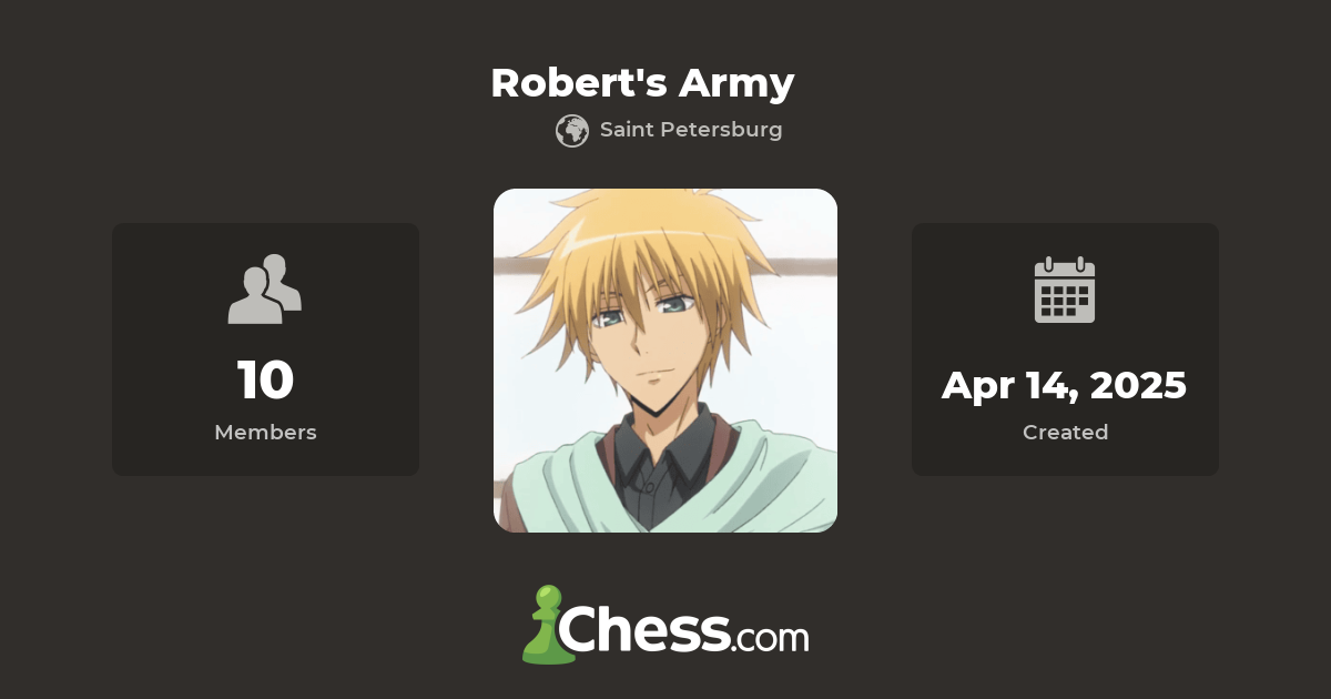 Robert's Army - Chess Club - Chess.com