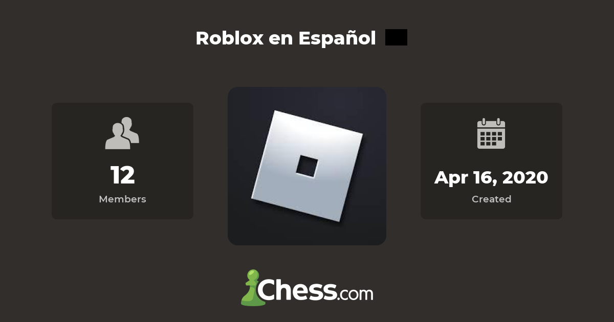 Roblox en Español - Chess Club - Chess.com