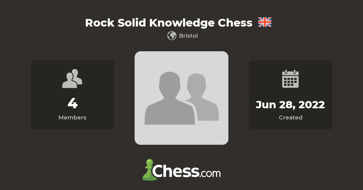 Rock Solid Knowledge Chess - Chess Club - Chess.com