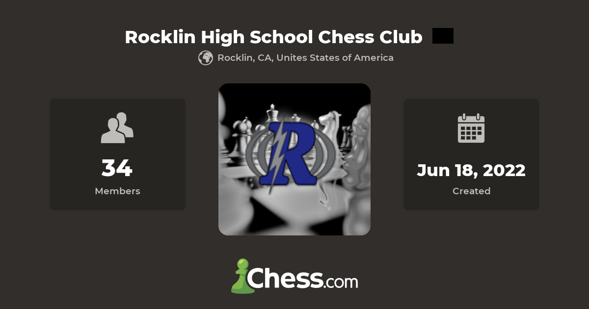 Rocklin High School Chess Club - Chess Club - Chess.com
