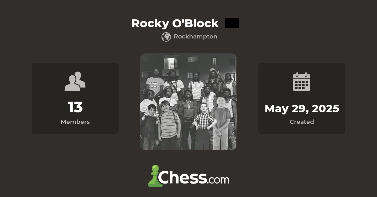 Rocky O'Block - Chess Club - Chess.com