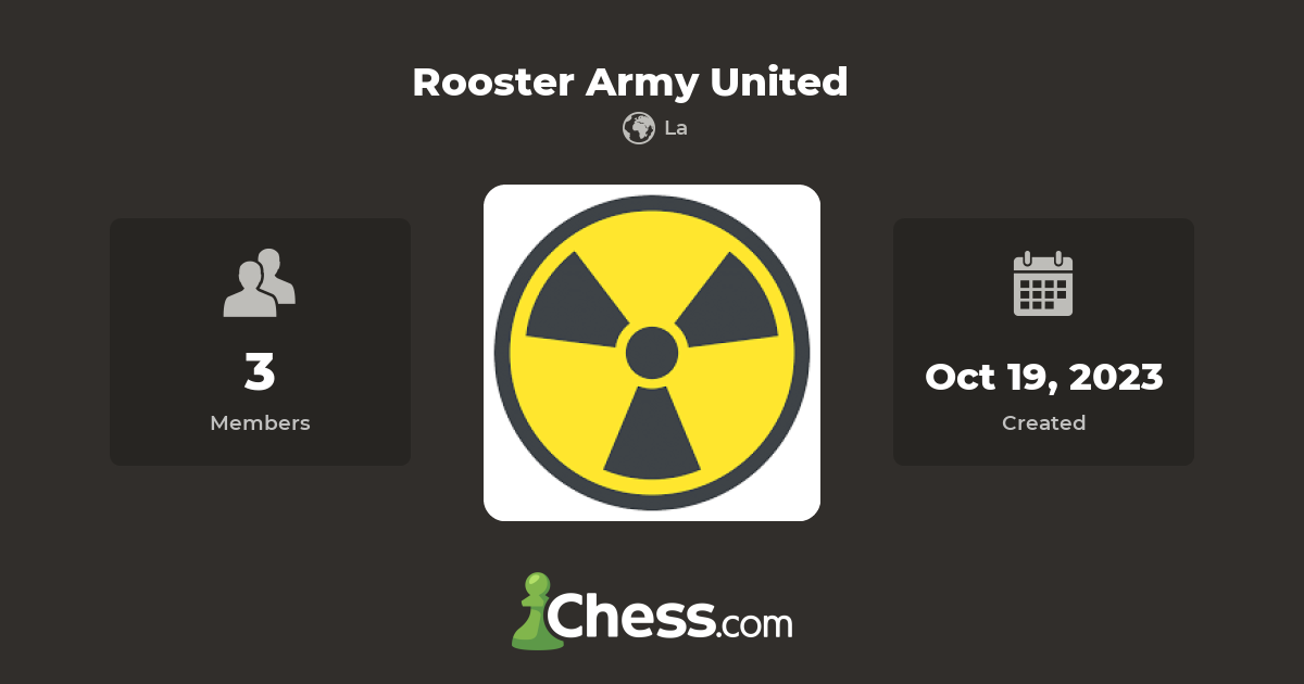 Rooster Army United - Chess Club - Chess.com