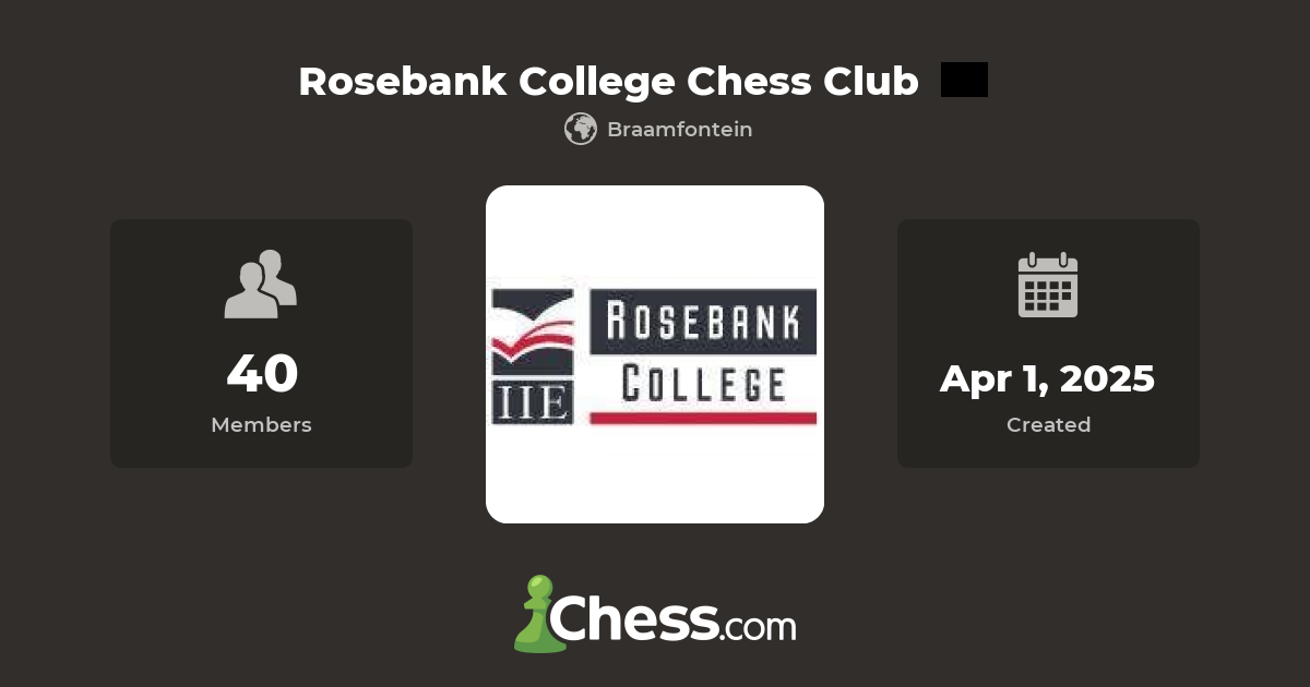 Rosebank College Chess Club - Chess Club - Chess.com