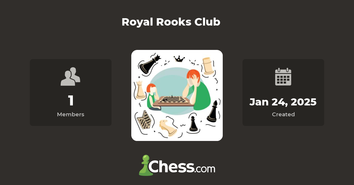 Royal Rooks Club - Chess Club - Chess.com