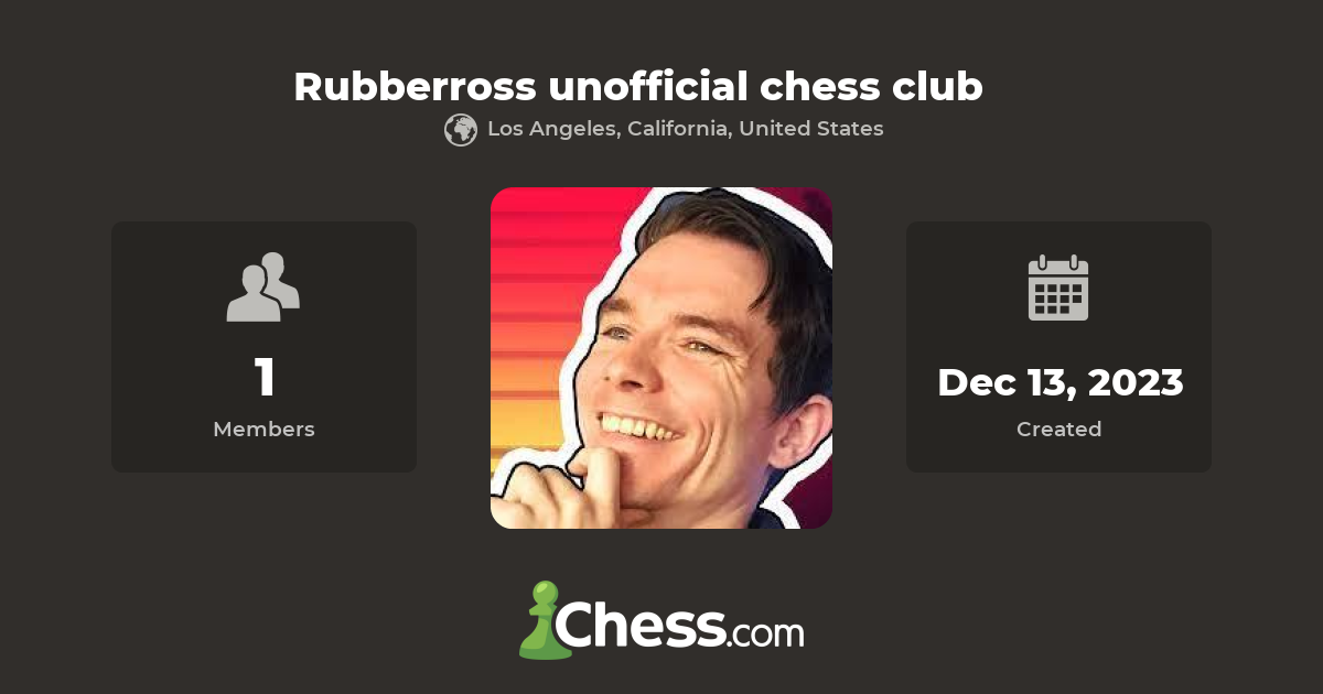 Rubberross unofficial chess club - Chess Club - Chess.com