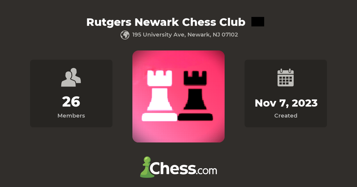 Rutgers Newark Chess Club - Chess Club - Chess.com