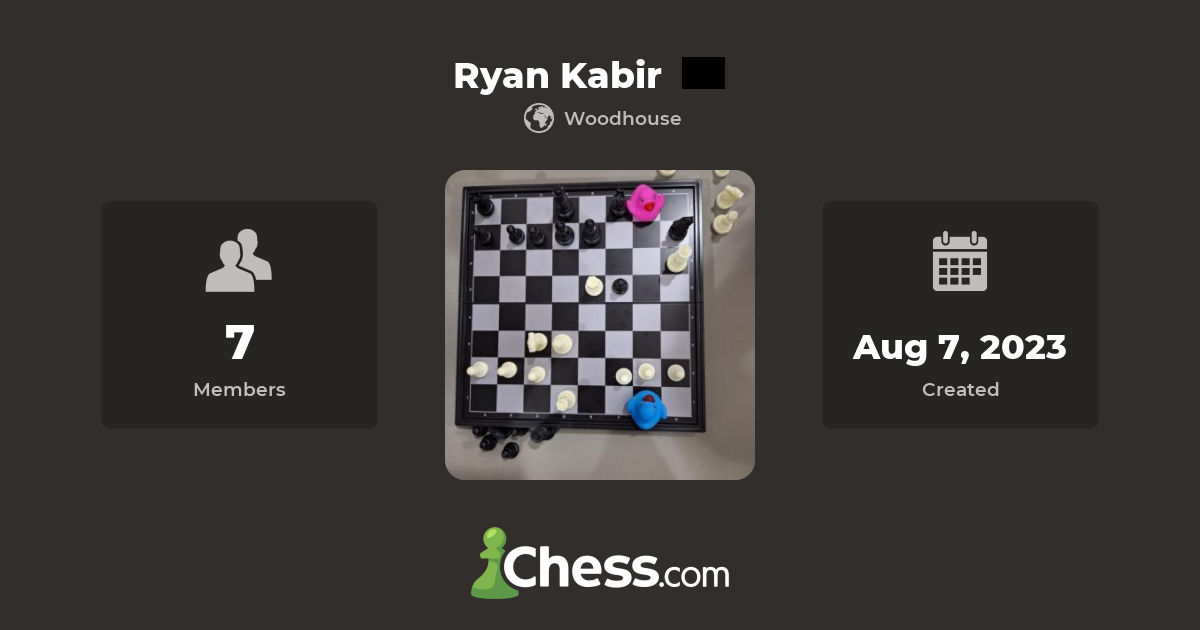 Ryan Kabir - Chess Club - Chess.com