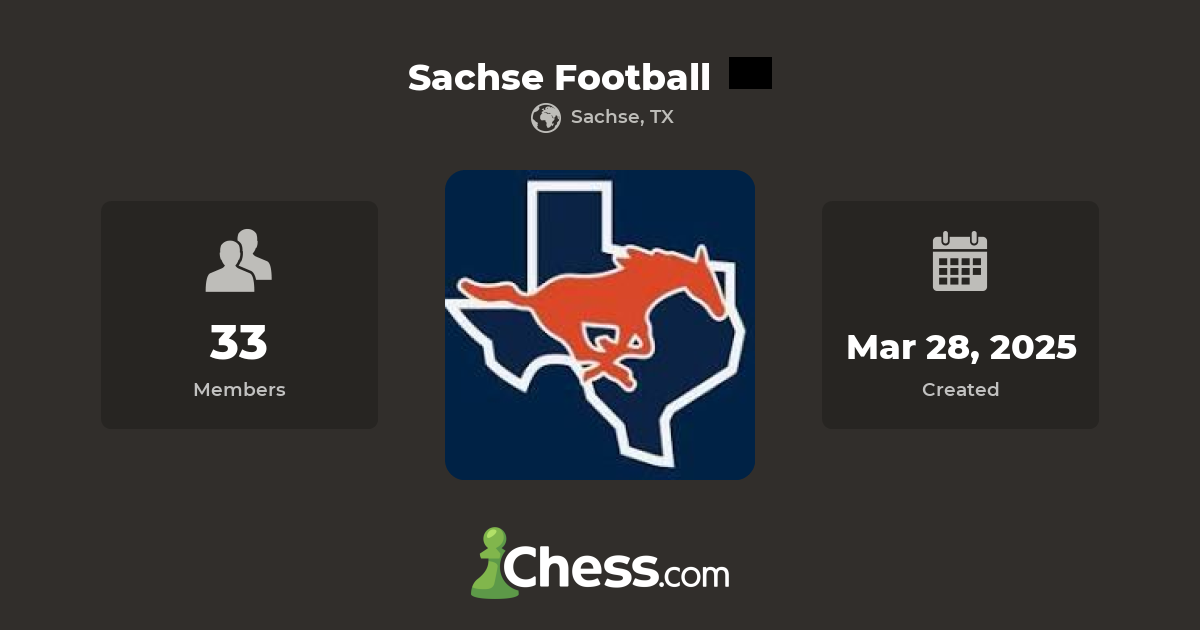 Sachse Football - Chess Club - Chess.com