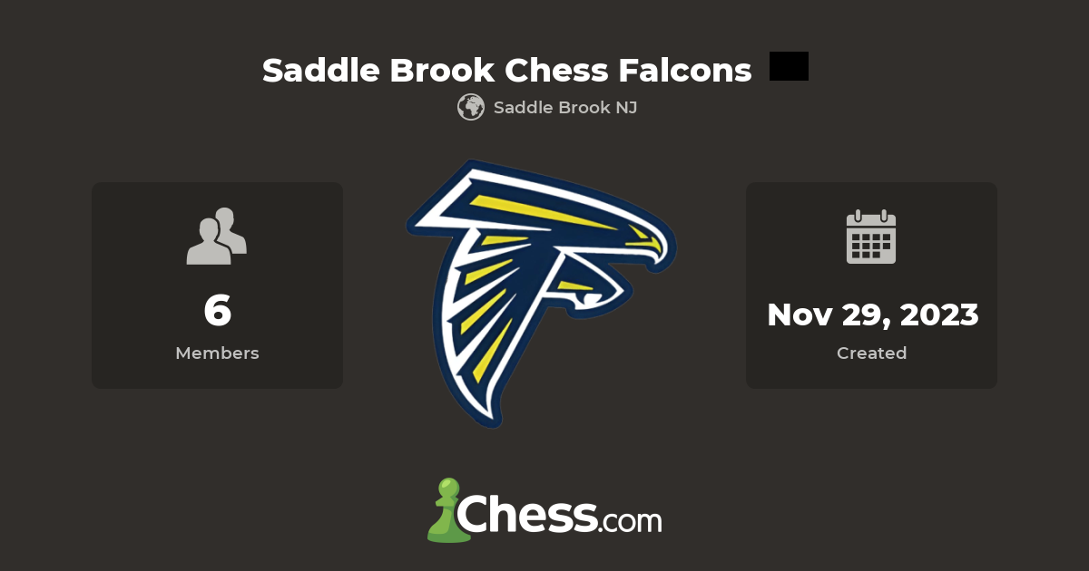 Saddle Brook Chess Falcons - Chess Club - Chess.com