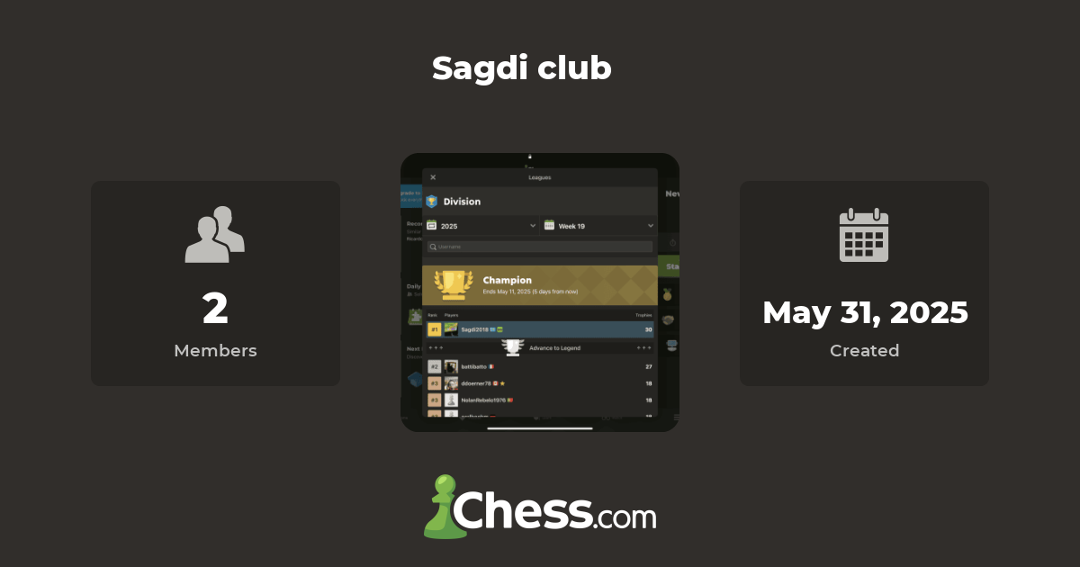 Sagdi club - Chess Club - Chess.com