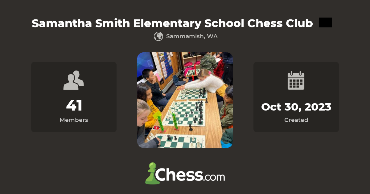 Samantha Smith Elementary School Chess Club - Chess Club - Chess.com
